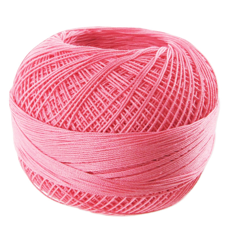 Filo cotone Lizbeth taglia 40 Salmon Med n°628 x274m - Perles & Co