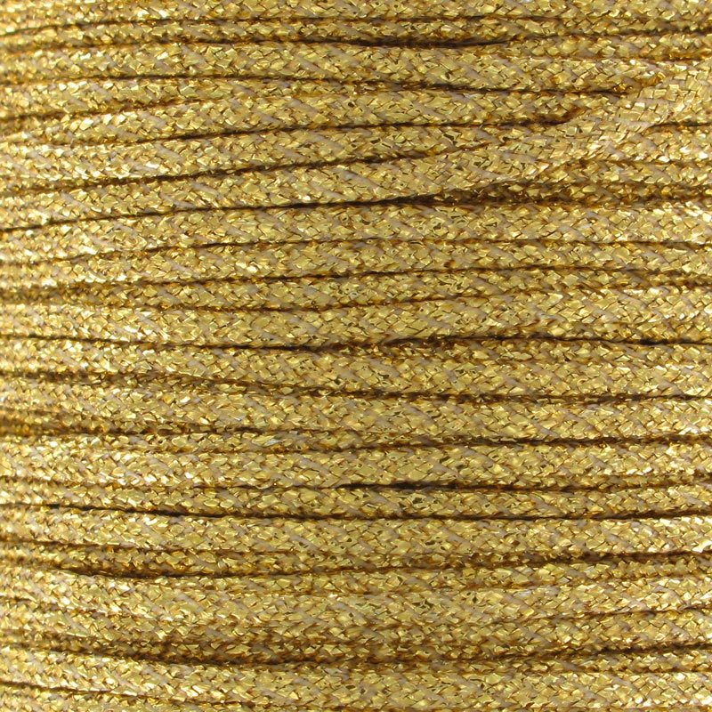 Filo sintetico metallizzato mm. 1 Dorato x 1 m - Perles & Co