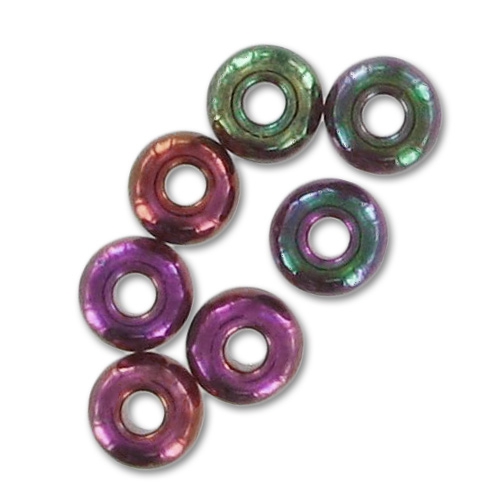Perle Preciosa 6/0 4 mm - Iris viola x20g - Perles & Co