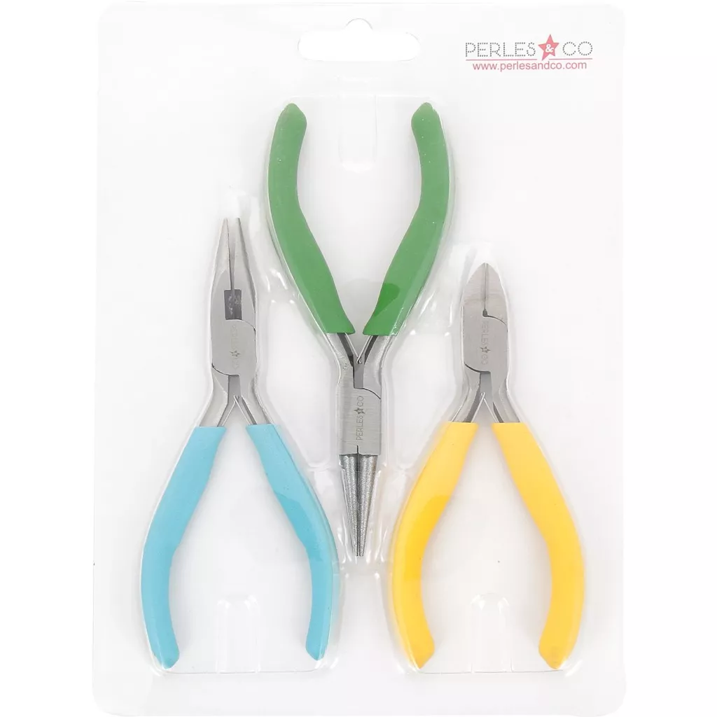 Kit de 3 Pinze per bijoux de qualité professionnelle - Pinza piatta ...