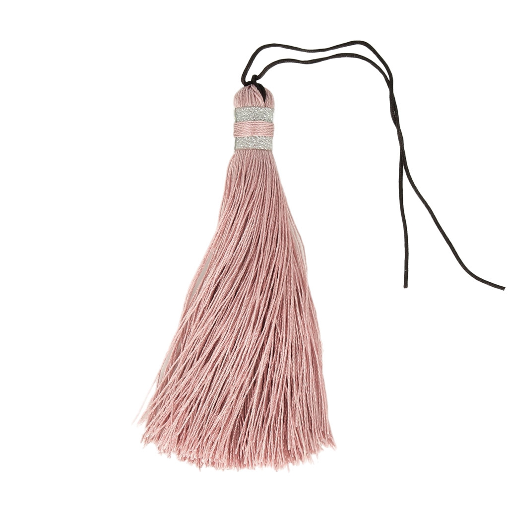 Nappina grande 90 mm per decorazione o bijoux Vintage Rose/Argentato ...