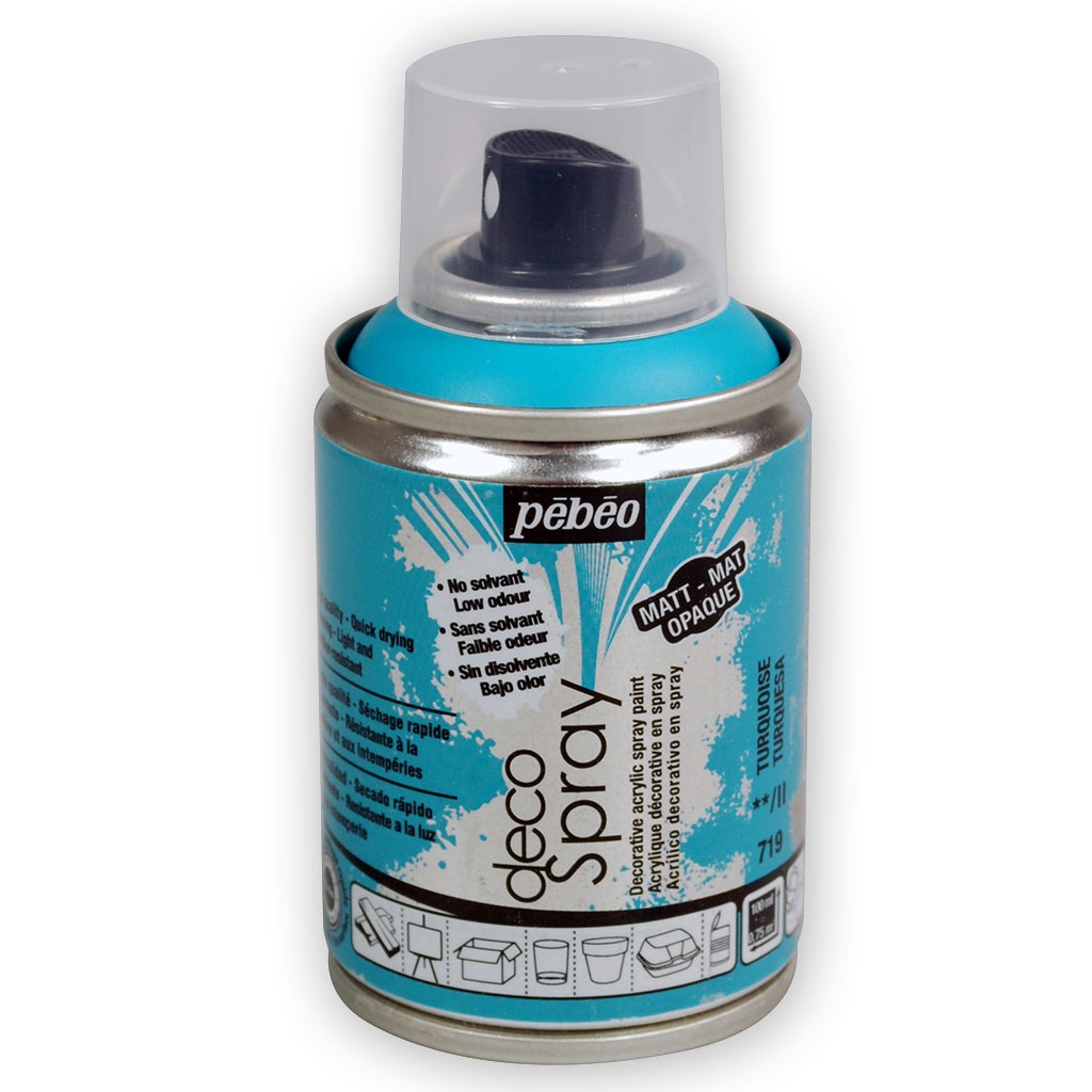 DecoSpray - Pébéo - pittura spray - Mat Turchese x 100 ml - Perles & Co