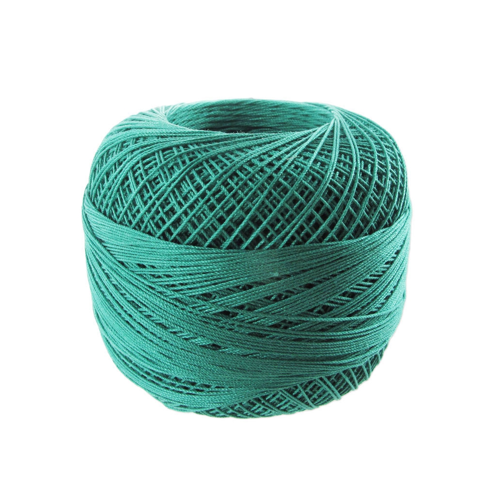 Filo cotone Lizbeth taglia 80 Dark Seagreen n°688 x168m - Perles & Co