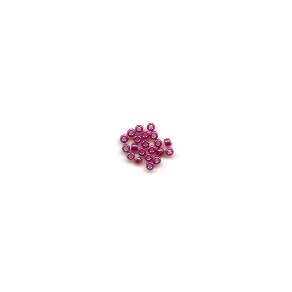 Rocaille Miyuki 15/0 313 - Cranberry Gold Luster - Perles & Co