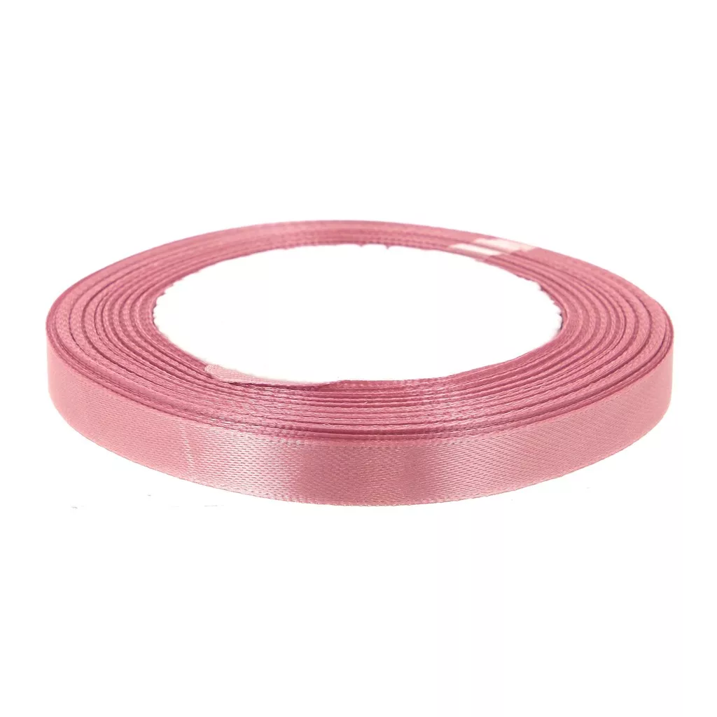 Nastro Satin 10 mm Rosa antico x 20 m - Perles & Co