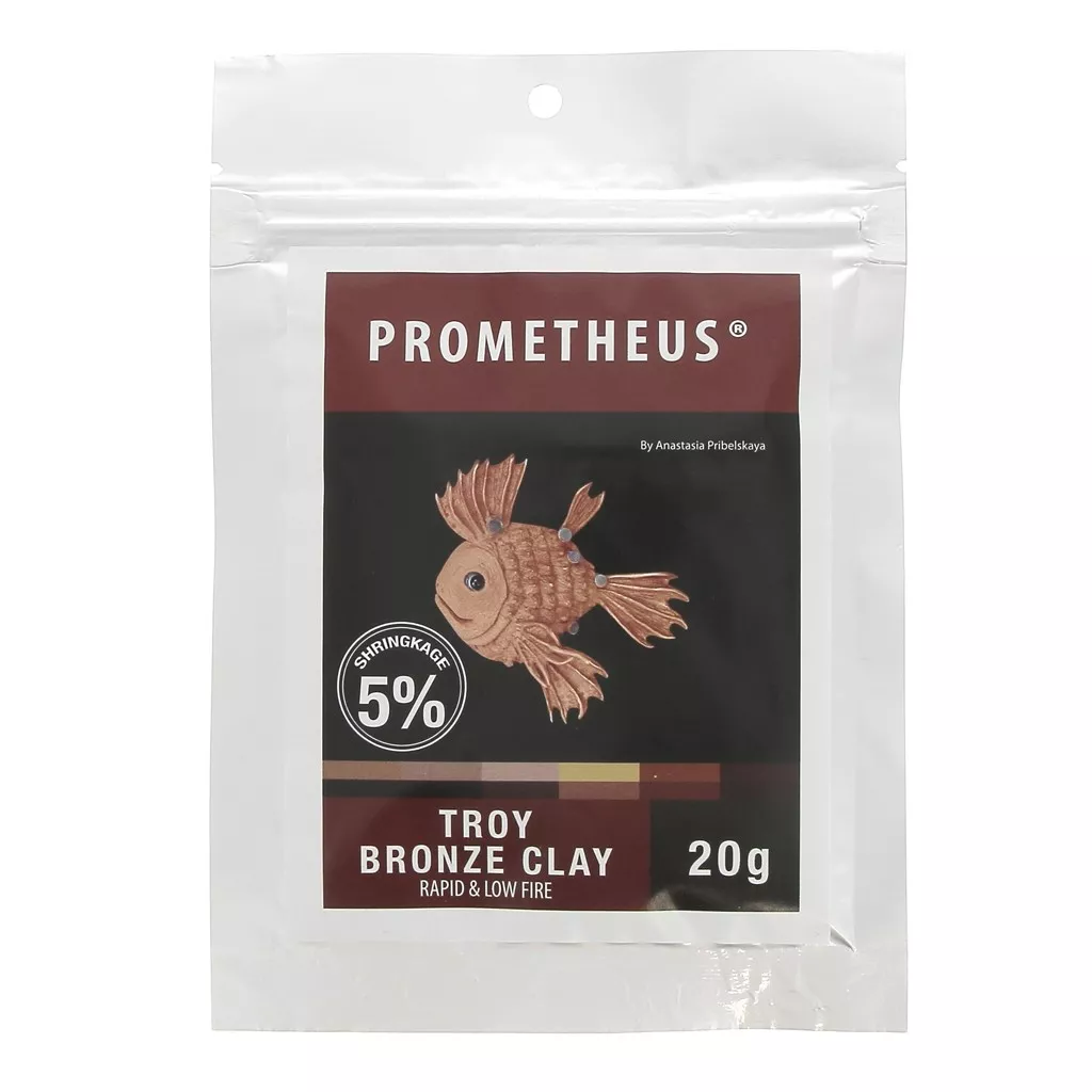 Prometheus Troy Bronze clay 20 g - Perles & Co
