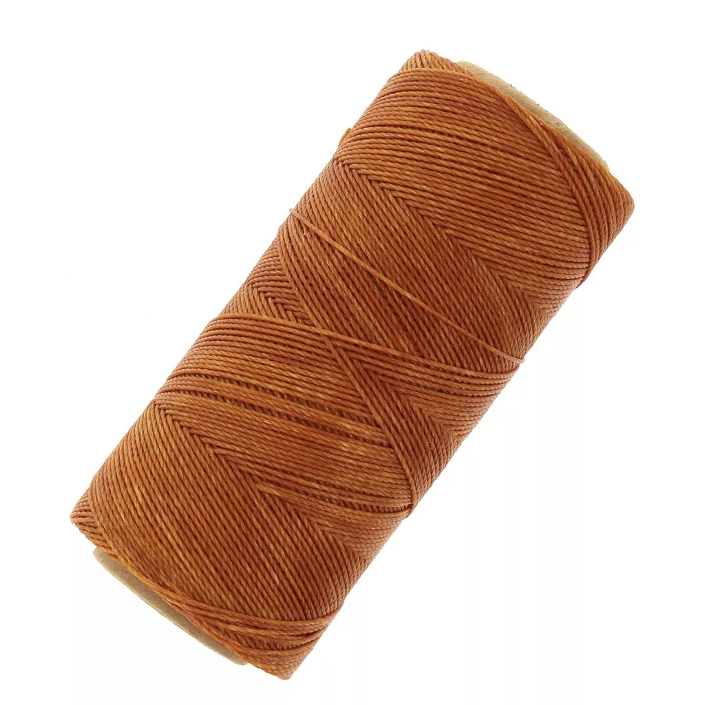 Bobina di filo cerato Linhasita per micro macramè 0,75 mm - Caramello ...