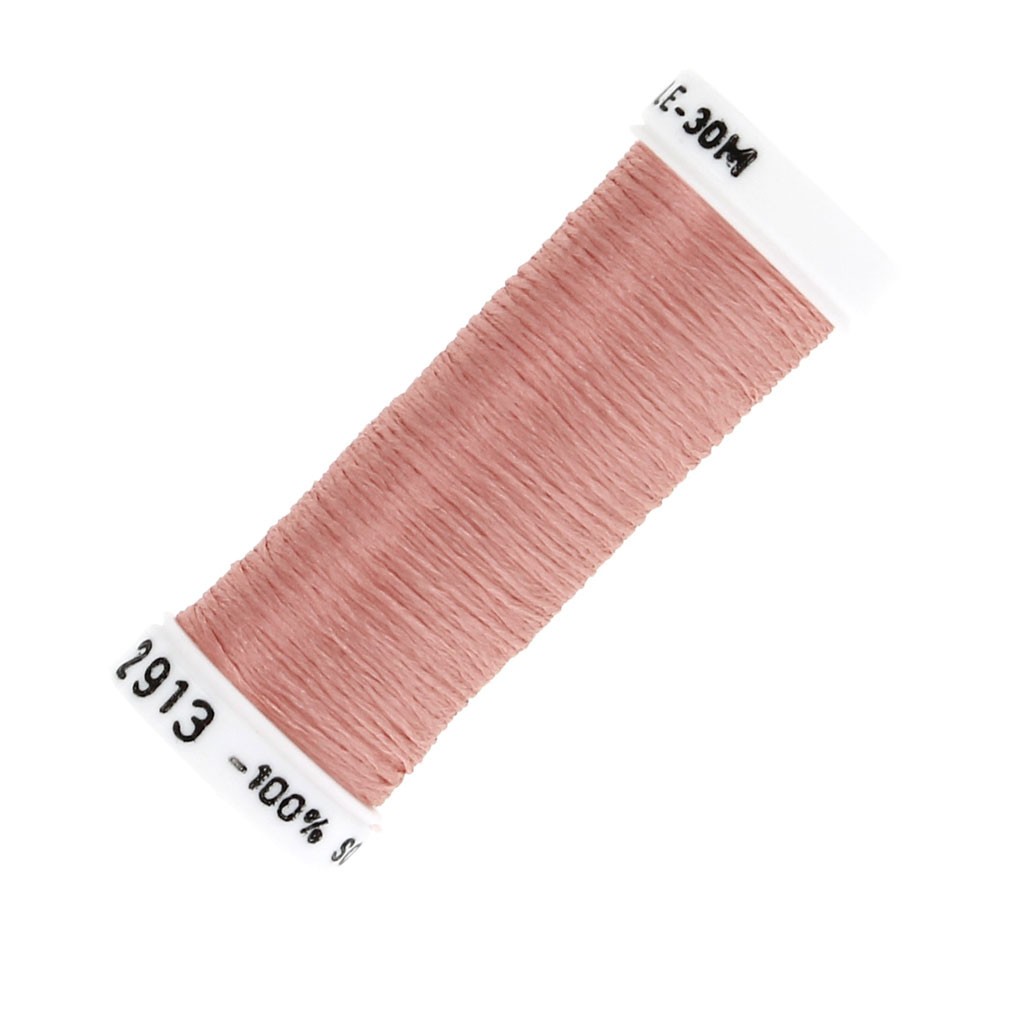 Filo da ricamo Seta ovale Rosa corallo (2913) x30m - Perles & Co