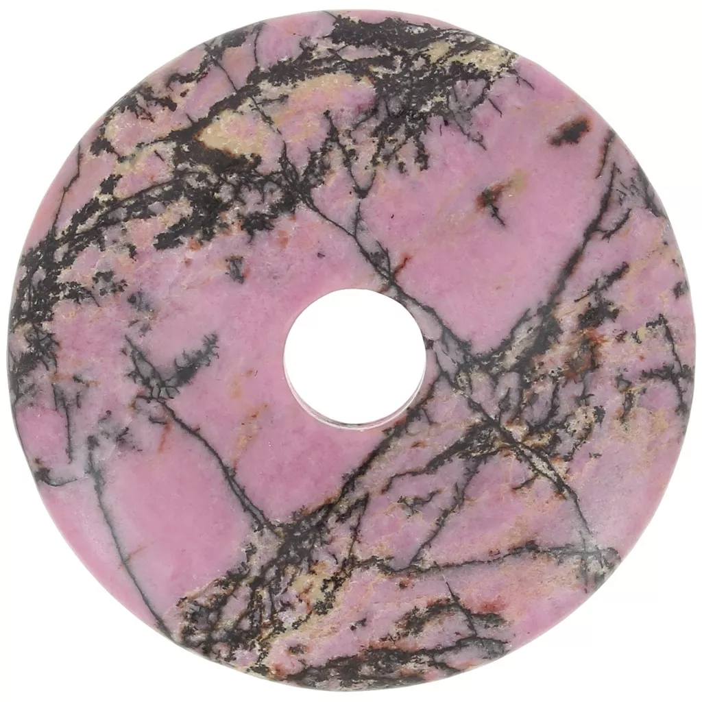 Donuts mm. 50 Rodonita x1 - Perles & Co