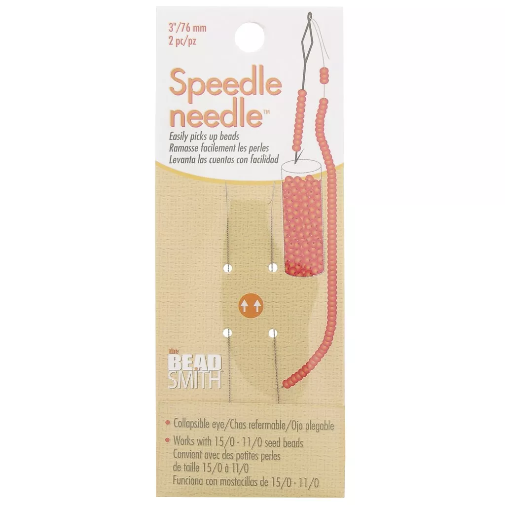 Speedle Needle 76 mm - Ago per infilare perline 11/0 e 15/0 x2 - Perles ...