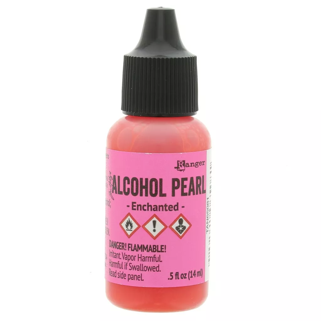 Inchiostro trasparente a alcohol - Alcohol Pearl Tim Holtz - Enchanted ...