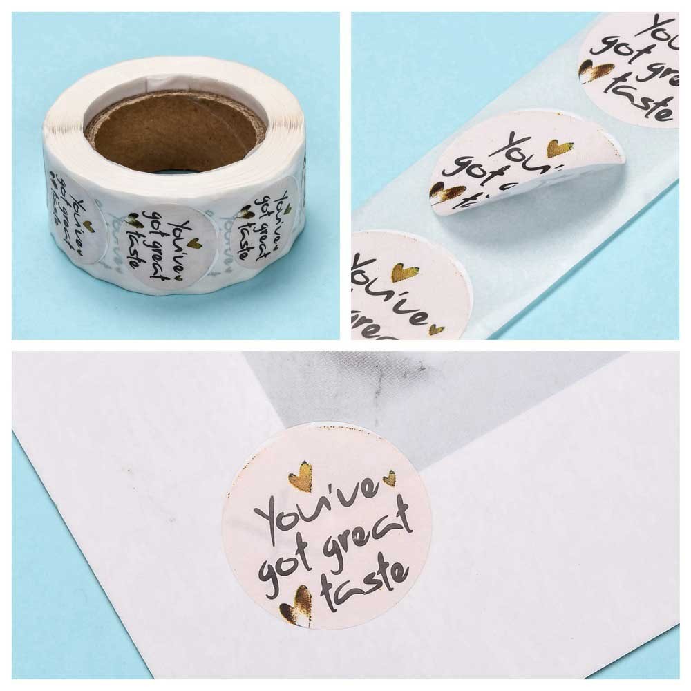 Rotolo di etichette autoadesive da 25 mm - You've Got Great Taste ...