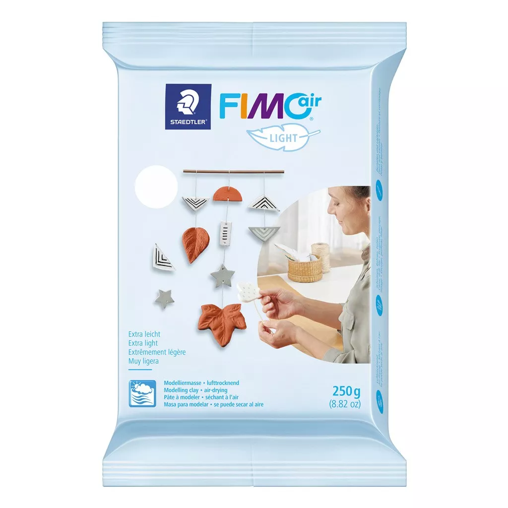 Pasta Fimo Air light - Bianco (n°0) x250g - Perles & Co