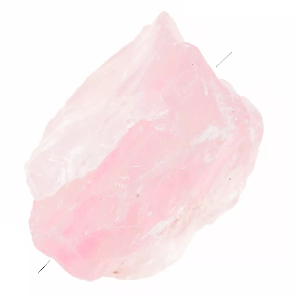 Perla di pietra grezza irregolare da 20 a 30 mm - Quarzo rosa x1 ...