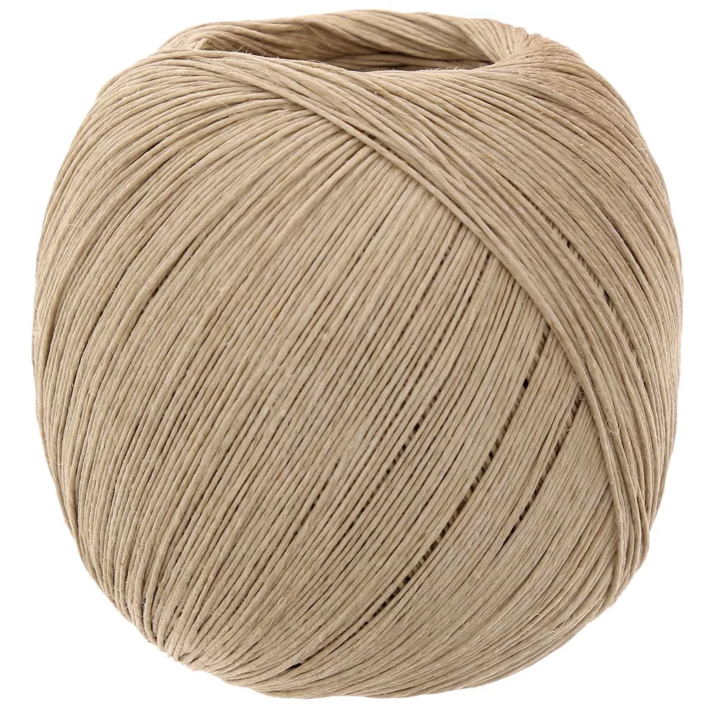 Rocchetto di filato di canapa da 0,5 mm - Naturale x200m - Perles & Co