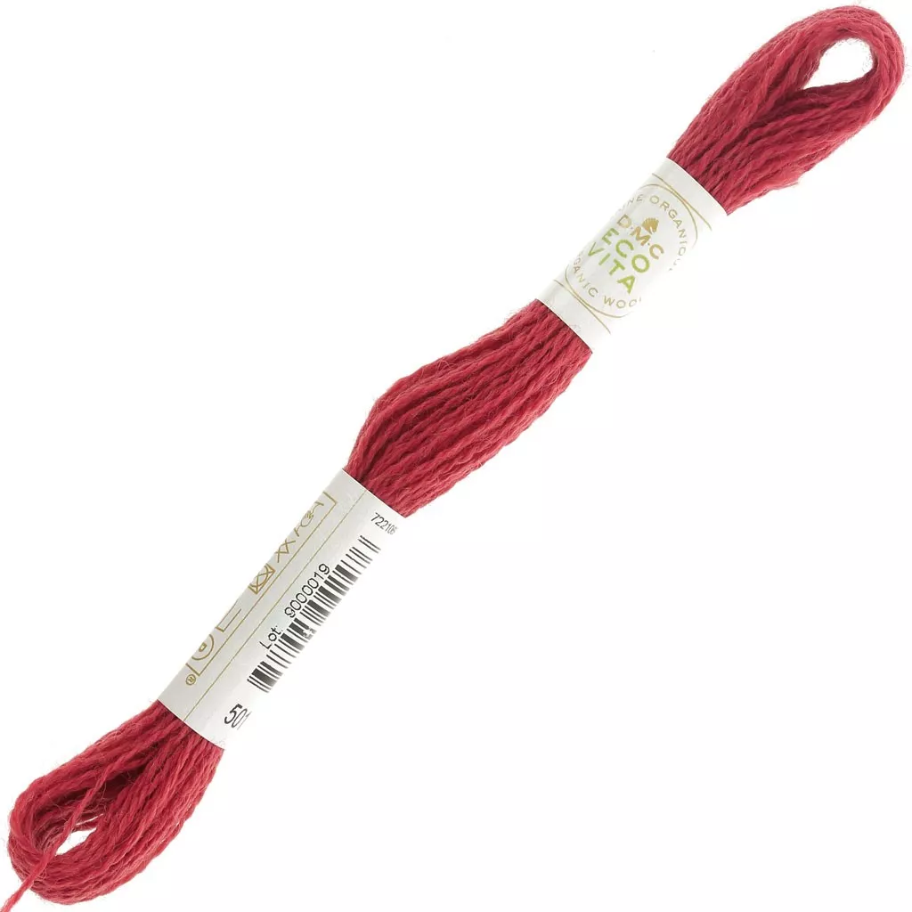 Filato di lana biologica DMC Eco Vita 360 - Brick (501) x16m - Perles & Co