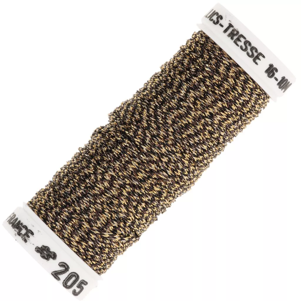 Filo da ricamo metallico intrecciato 16 Silkworm per ricamo Golden ...