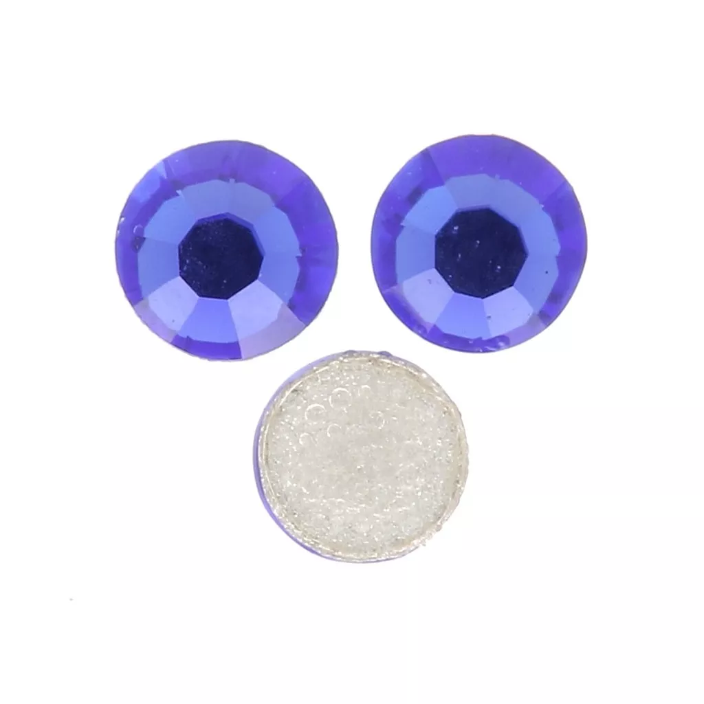 Strass Hotfix Cristal Preciosa 2 mm - Sapphire x36 - Perles & Co