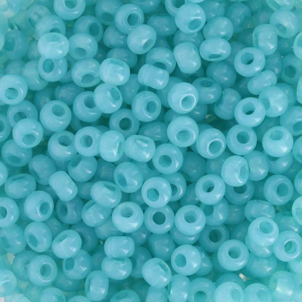 Perle Preciosa 8/0 - 3 mm - Solgel - Verde 2 Alabastro tinto x20g ...