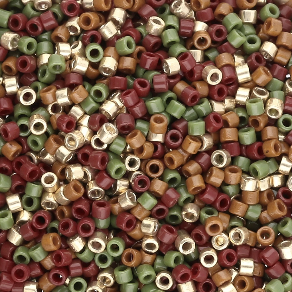 Miscela Miyuki Delica 11/0 - Autumn Field x8g - Perles & Co