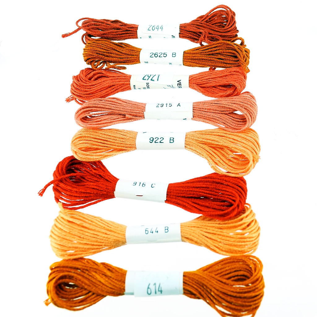 Filo da ricamo Seta d'Alger Light Peach (644) x5m - Perles & Co