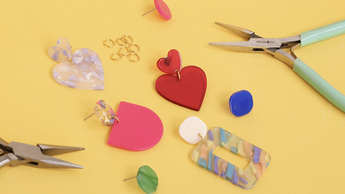 Realizzate i vostri orecchini di tendenza